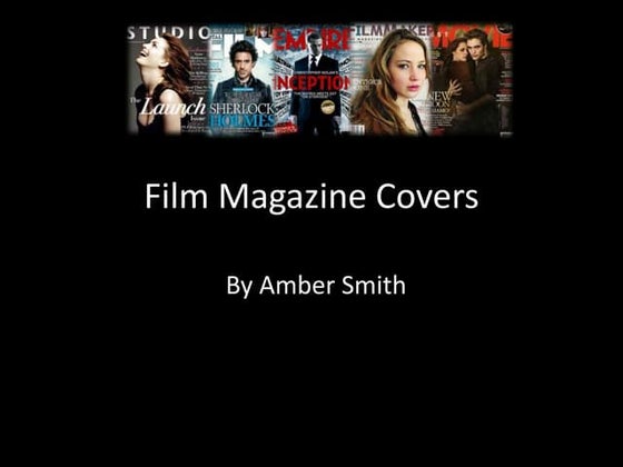 Magazine analysis | PPT