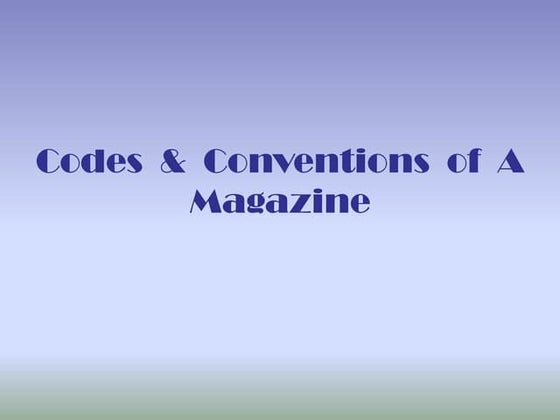 What are pugs and puffs on magazines | PPT