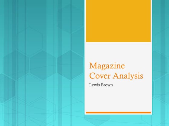 Magazine analysis | PPT