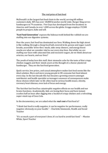 PLANNING - Radio Script | PDF