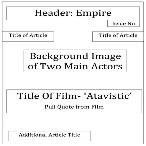 Magazine blocking | DOCX