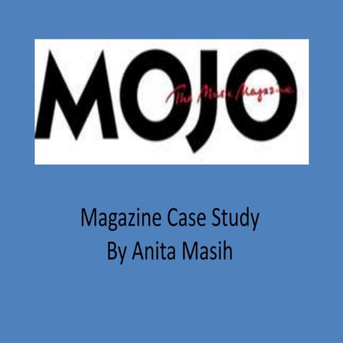 Mojo media pack | PDF