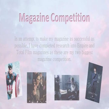 Magazine competition | PPTX