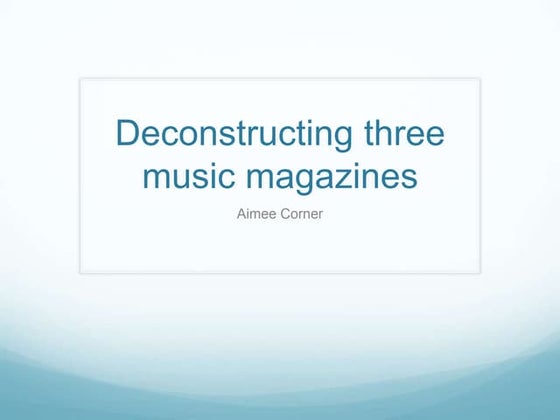 Analyzing magazine cover microsoft word | PDF