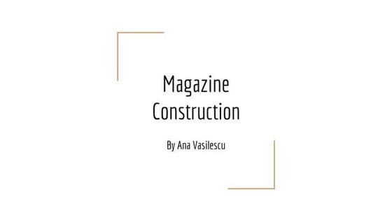 2nd Magazine Analysis | PPT