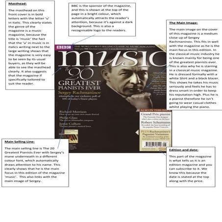 Magazine cover 2 (music) | DOCX