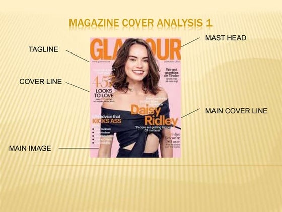 The Codes & Conventions of a Magazine | PPT