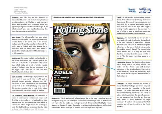 Front cover page analysis | DOCX