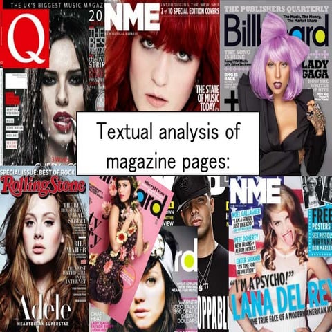 Magazine cover contents dps 2ND ONE | PPT
