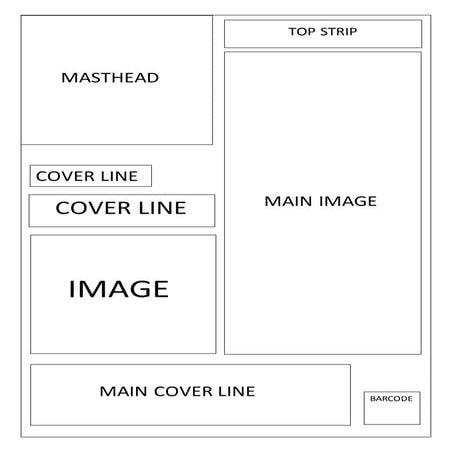 Magazine cover layouts | DOCX