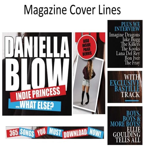 Magazine Cover Lines | PPTX