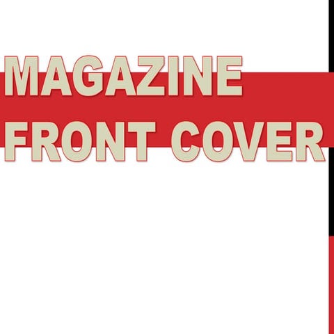 Magazine description | PPTX | Technology & Computing