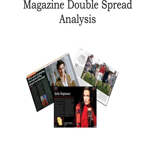 Double Spread Analysis | PPT
