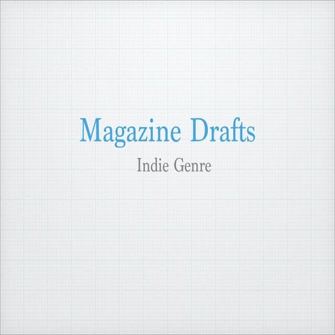 Magazine drafts pdf | PPT