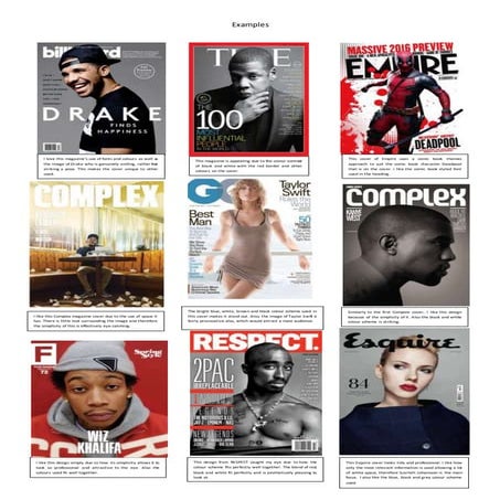 Magazine examples | DOCX