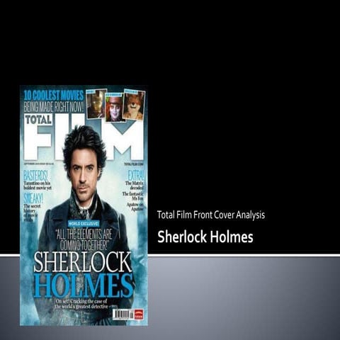 Magazine front cover 3 | PPT