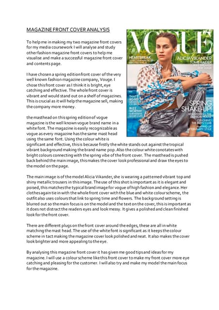 PRELIM Magazine Mood Board | DOCX