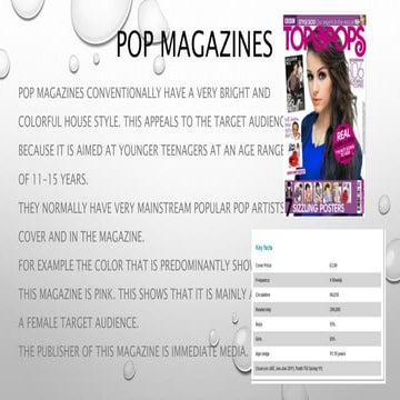 Magazine genre research | PPT