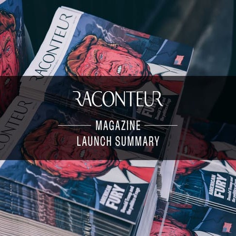 Raconteur Magazine Launch | PDF