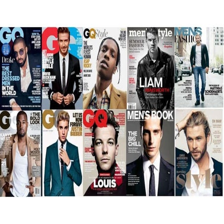 Magazine mood board | DOCX