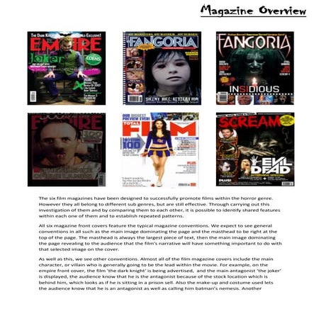 Magazine overview | PDF
