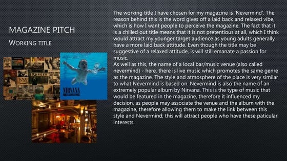 Unplugged Magazine Pitch | PPT