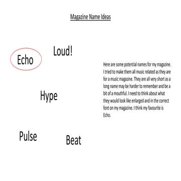 Magazine pitch | PPTX