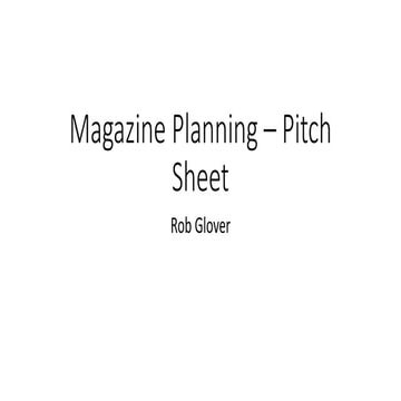 Target audience for regional magazines | PPTX