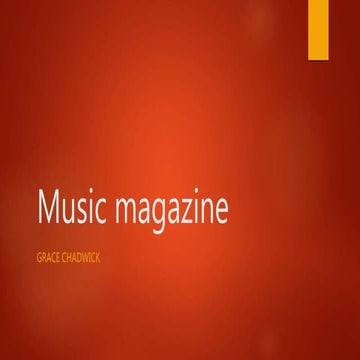 Magazine powerpoint rap music | PPTX
