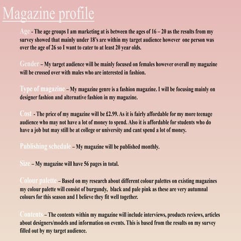 Magazine profile | PPT