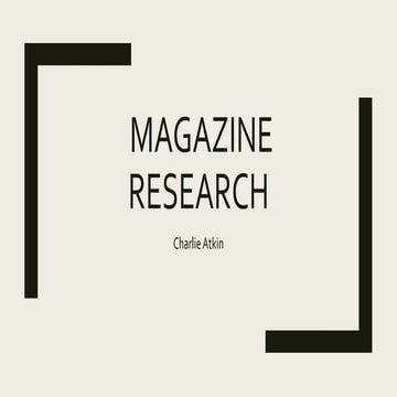 Magazine drafts pdf | PDF