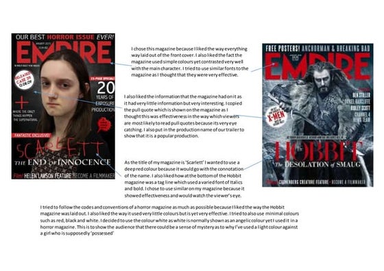 Horror magazine #3 iron man | DOCX