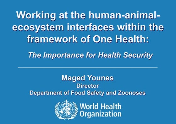 One Health and AMR | PDF | Infectious Diseases | Diseases and Conditions