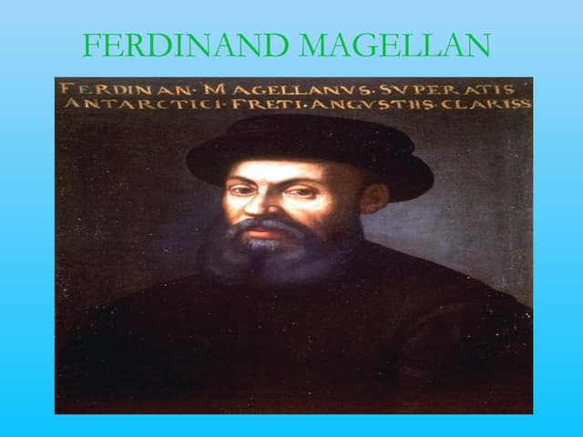 Ferdinand magellan powerpoint. | PPT