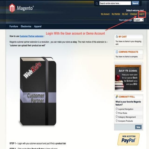 Magento Banner Slideshow | PPT