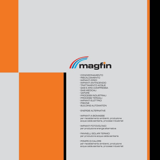 Magfin impianti tecnologici | PDF