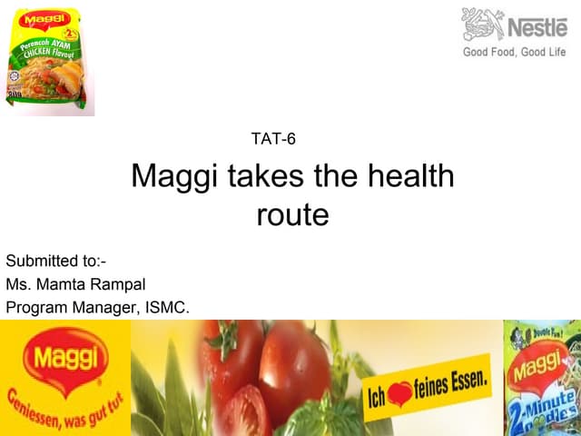 1. maggi the-product-life-cycle | PPT