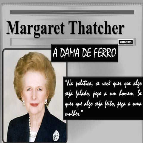 Maggie Thatcher | PPTX