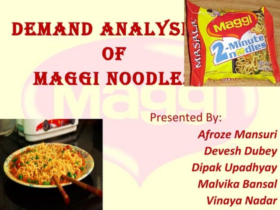 1. maggi the-product-life-cycle | PPT