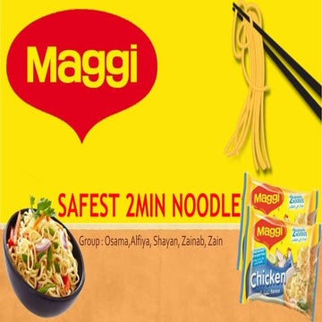 Maggi Research | PPTX