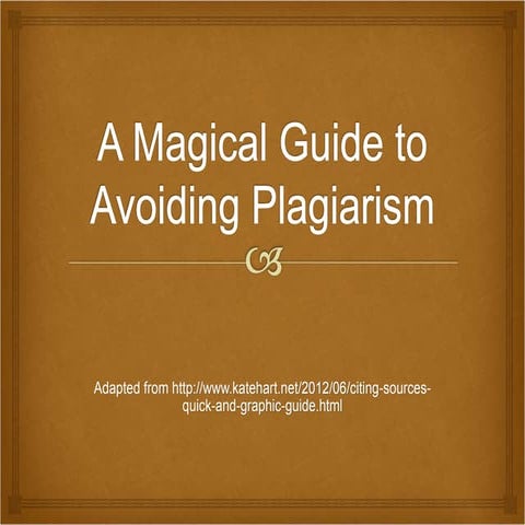 Plagiarism Examples | PPT