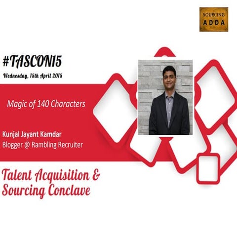 Magic of 140 Characters | PPT