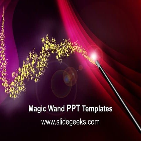 Magic wand ppt templates | POT | Computer Software and Applications ...
