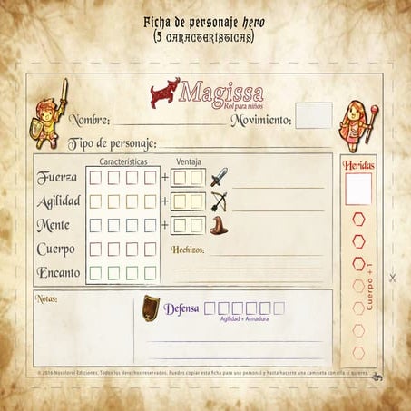 Magissa juego de rol desde 6 años hasta 99 | PDF