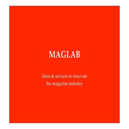Maglab addictlab | PPT