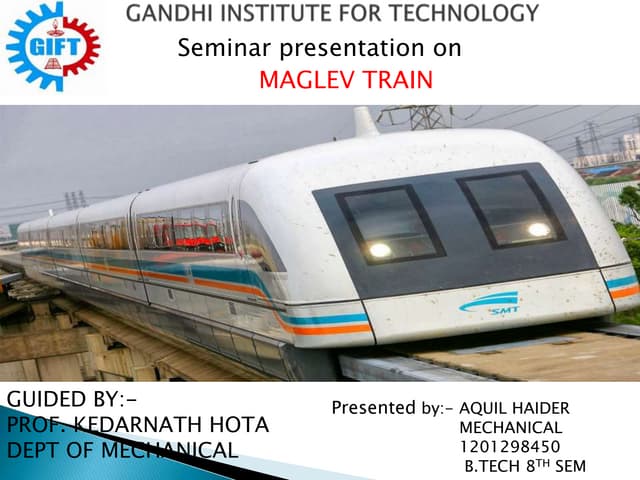 Advanced IOT BASED SOLAR AND MOTOR OPERATED ELECTROMOTIVE MAGLEV TRAIN ...