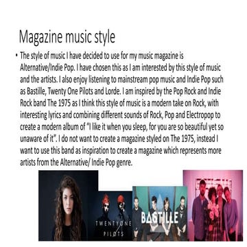 Mag music style | PPTX