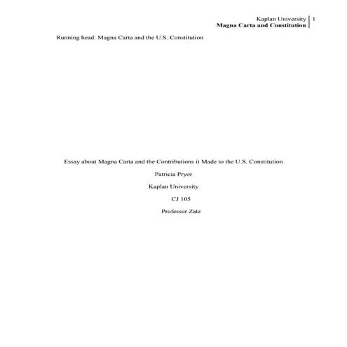 magna carta english presentation powerpoint | PPTX