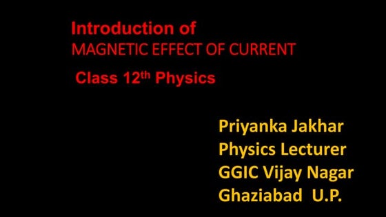 Timeline of Magnetism.pptx | Physics | Science