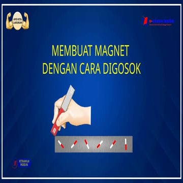membuat magnet buatan dengan cara gosok.pptx